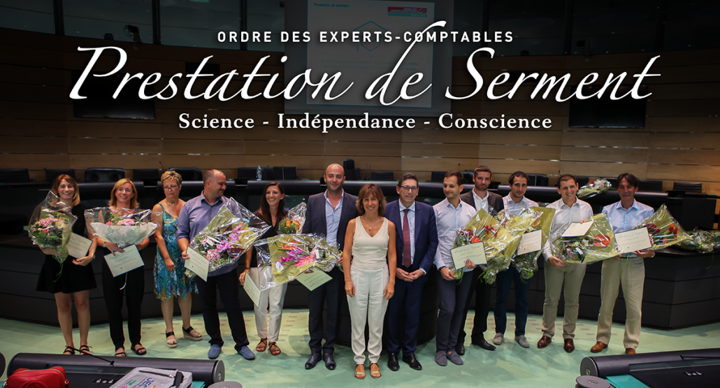 Prestation de Serment 2017 - Ordre des Experts-Comptables Région Corse